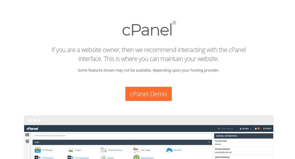 Types of cPanel and Features of cPanel – Munshi IT